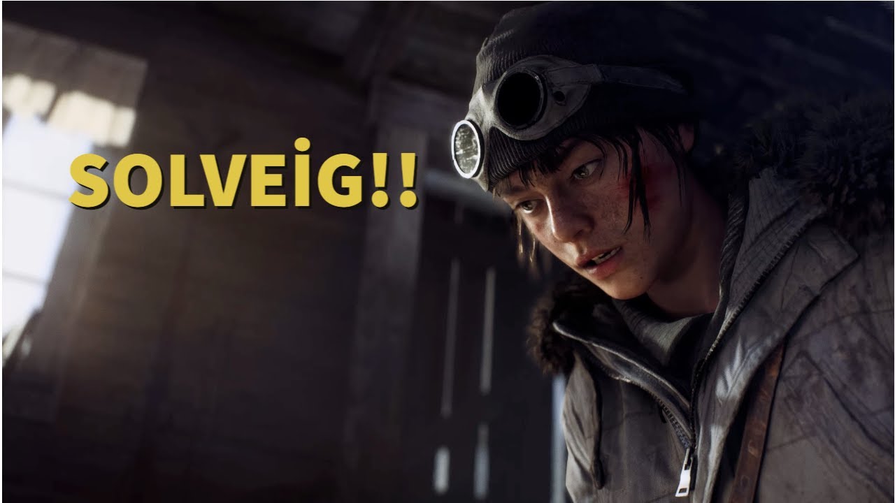 SOLVEİG'İN ZOR ANLARI ! - BATTLEFİELD V #8 (KAMERASIZ) - YouTube