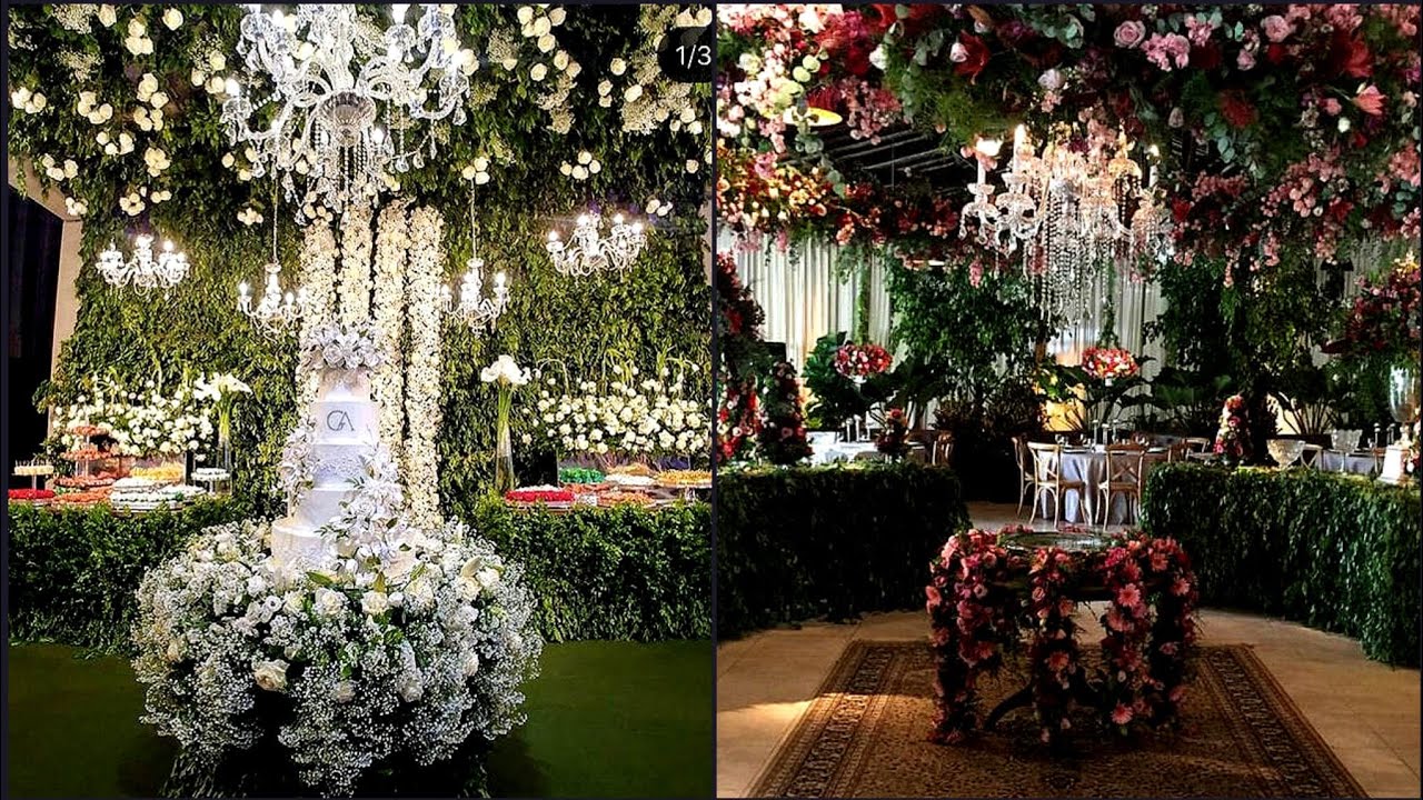 Royal luxury wedding decor ideas|| Outstanding most beautiful decor for ...