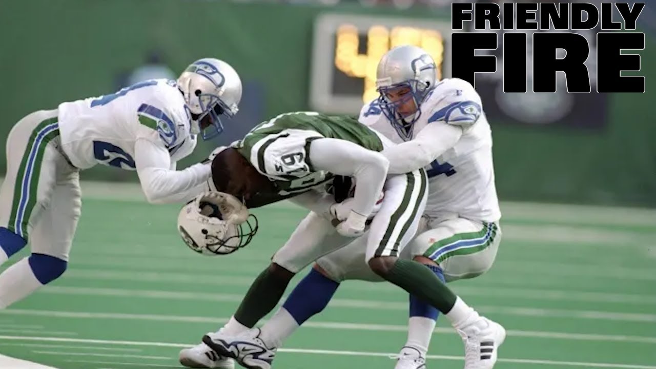 An NFL Linebacker's Hardest Hit was Friendly Fire - YouTube