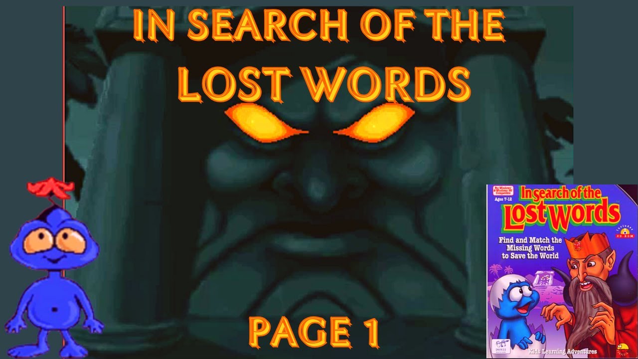 In search of the lost words - page 1 (1995) - YouTube