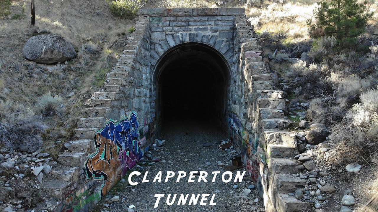 KVR Exploring Clapperton Tunnel (BC, Kamloops) - YouTube
