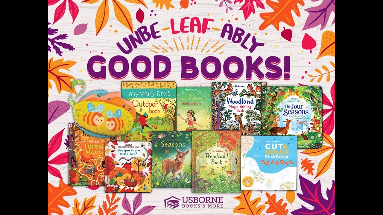 Usborne Books & More Favorites Fall and woodland-themed 2019 - YouTube