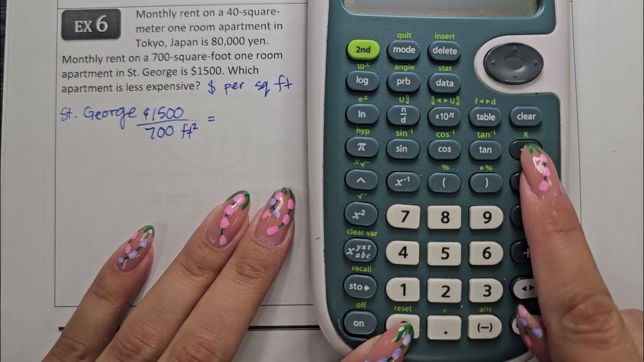 Math 1030 - 2B: Extending Unit Analysis (Part 1) - YouTube
