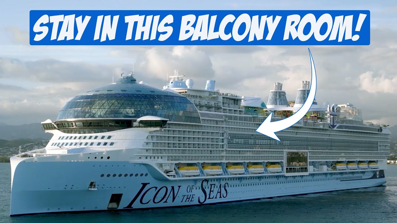 ICON OF THE SEAS OCEAN BALCONY STATEROOM TOUR & REVIEW | CABIN 12202 ...