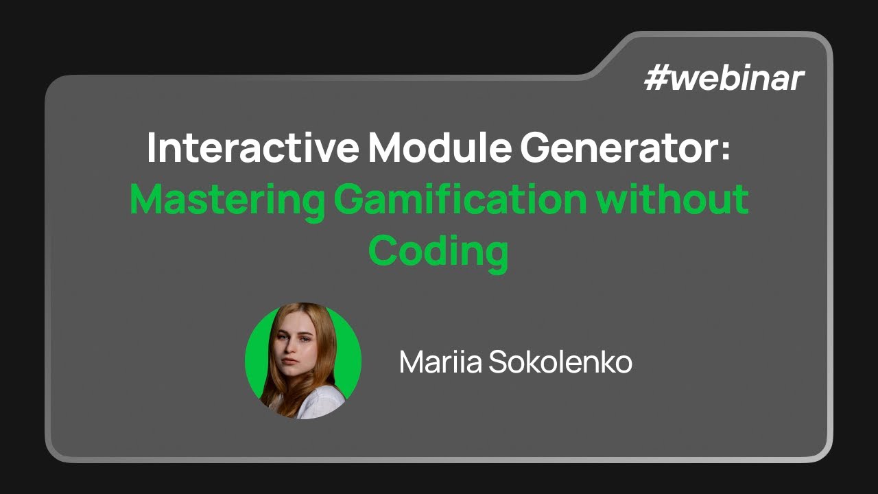 Interactive Module Generator: Mastering Gamification in Minutes without ...