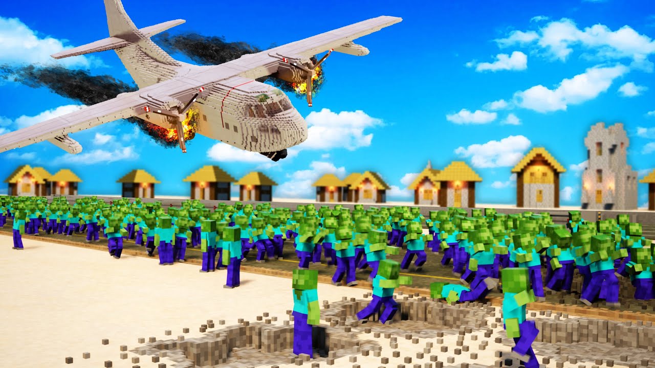 Realistic Minecraft Zombie Survival | Teardown - YouTube
