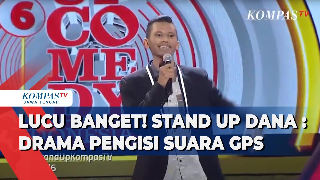 Lucu Banget! Stand Up Dana : Drama Pengisi Suara GPS - YouTube