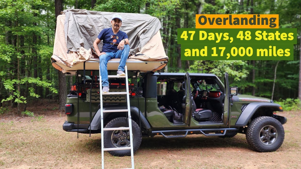 Roaming America: Epic Jeep Gladiator Overlanding Journey - 47 Days, 48 ...