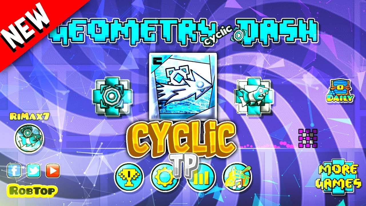 Texture Pack Legendario De Cyclic Para GEOMETRY DASH 2.11 | RiMax7 ...