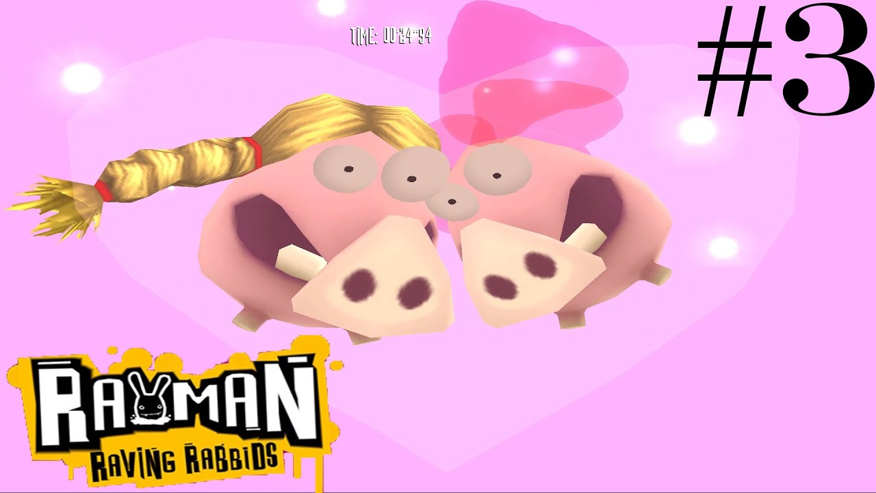 Rayman Raving Rabbids #3 อ้วนเป็นหมู แล้วพี่จะรักหนูไหม - YouTube