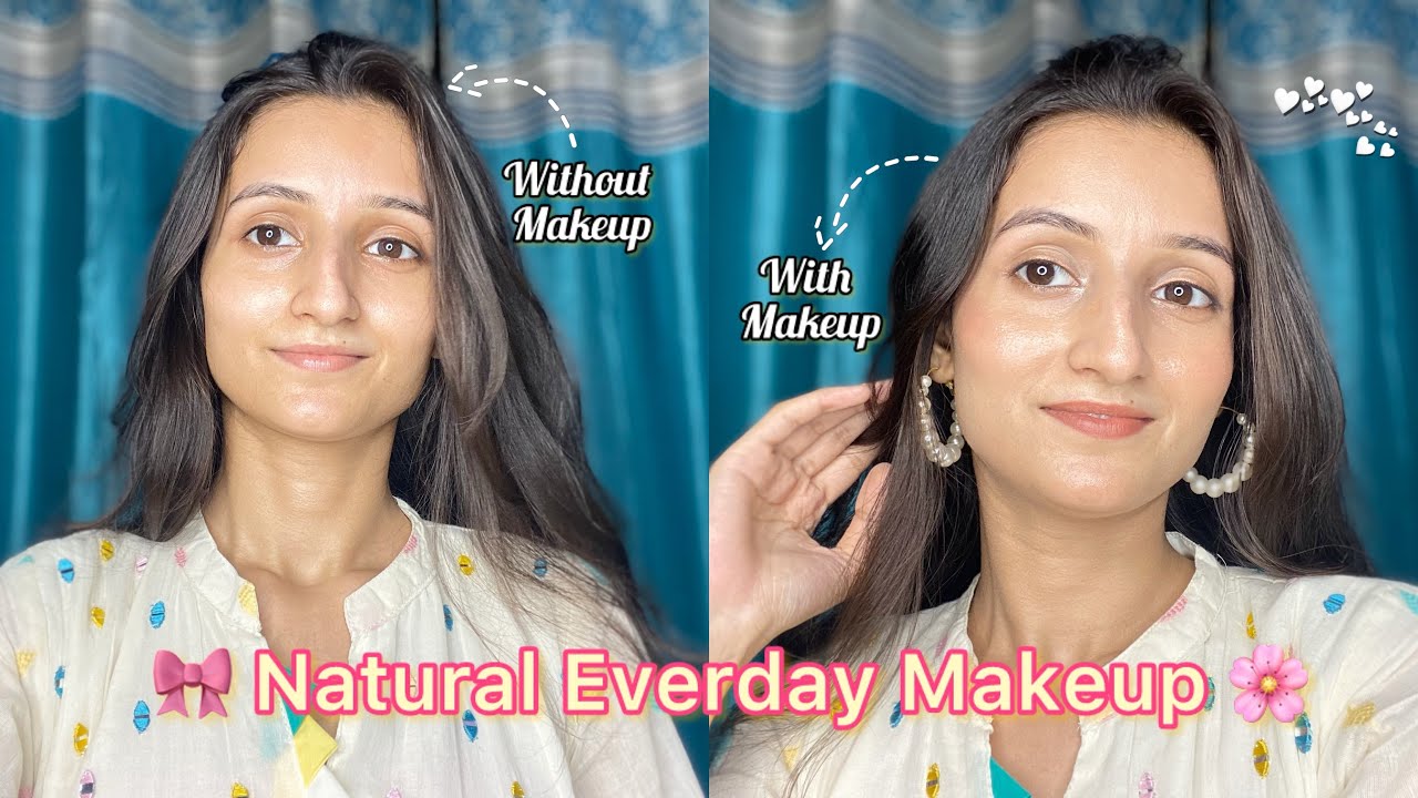 Natural Everyday Makeup For Beginners 🌸| Easy Step by Step Makeup ...