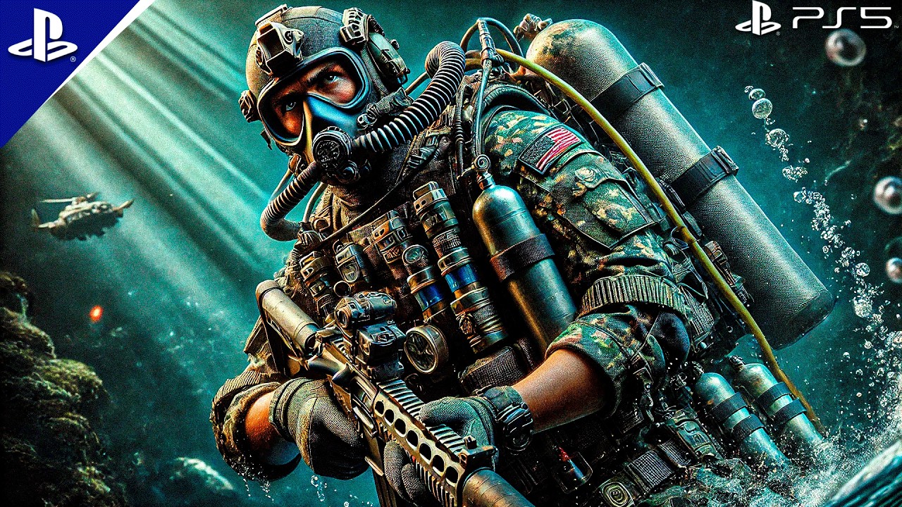 SHADOW WATERS - Call of Duty: Modern Warfare III - PS5 4k Imersive Gameplay - YouTube