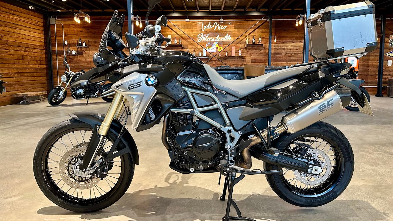 BMW F800GS Triple Black full año 2016 con solo 10.800 KM. - YouTube
