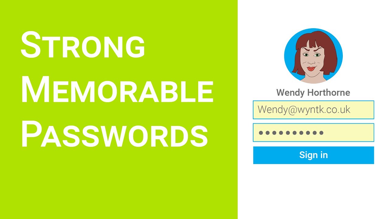 Strong Passwords (and two step authentication MFA) - YouTube