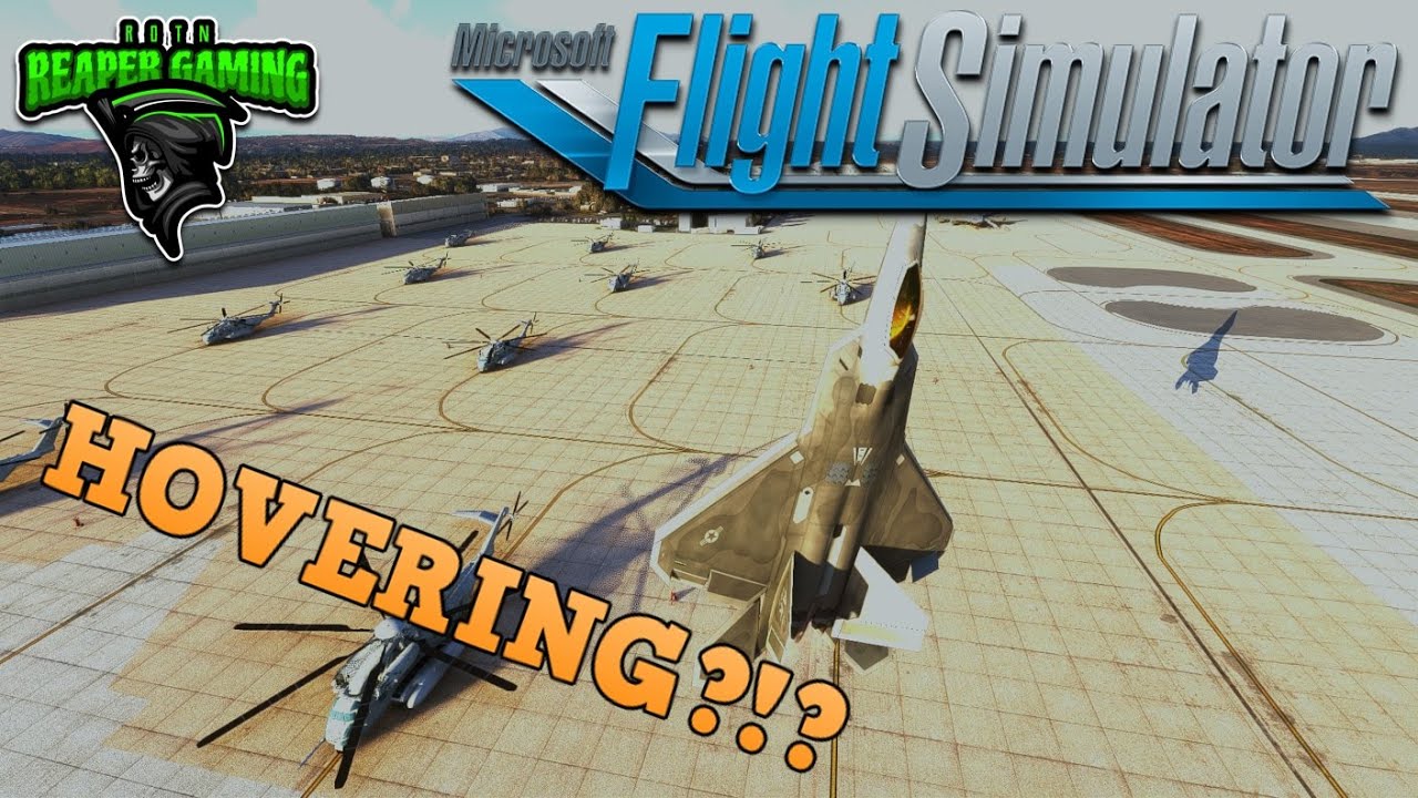 Testing The F-22A Raptor Super Maneuverability | Microsoft Flight ...