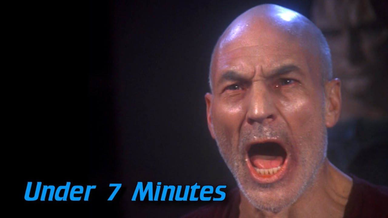 THERE ARE FOUR LIGHTS (Trek in 7) - YouTube