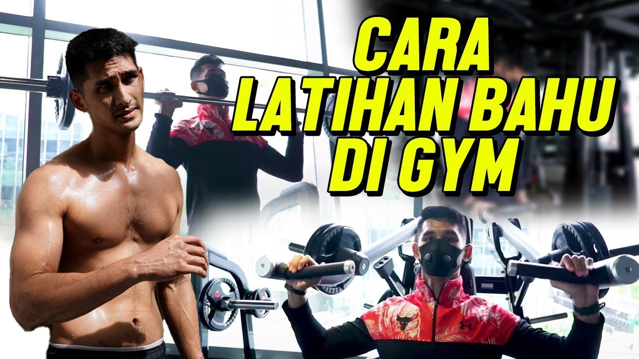 CARA LATIHAN BAHU DI GYM BIAR CEPAT JADI! - YouTube