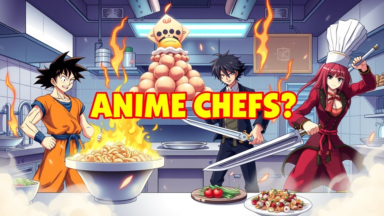 Top Anime Characters Who'd Be Master Chefs 🍜 - YouTube