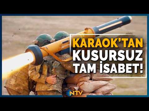 ROKETSAN'dan Düşmana Korku Salan Test: Milli Tanksavar KARAOK Hedefi Tam 12'den Vurdu | NTV
