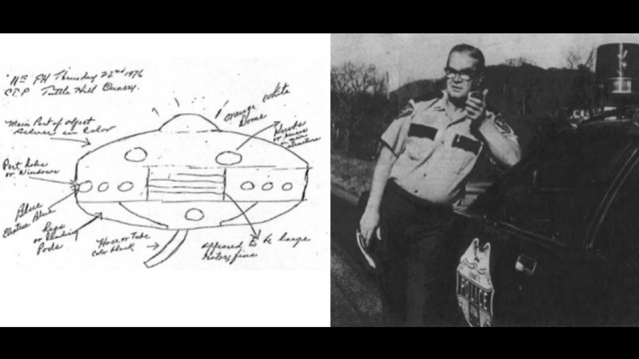 Police officer George Wheeler talks about witnessing a UFO in Elmwood ...