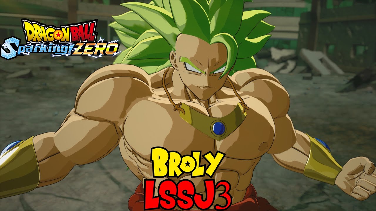 Dragon Ball Sparking Zero Mods : Broly Legendary Super Saiyan 3 - YouTube