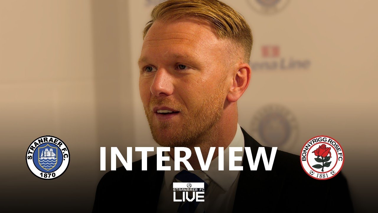 Scott Agnew | Stranraer 2-1 Bonnyrigg Rose, 13 August 2024 - YouTube