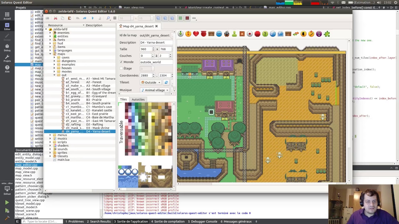 Live-coding Solarus Quest Editor #24 : Pattern chooser [en] - YouTube