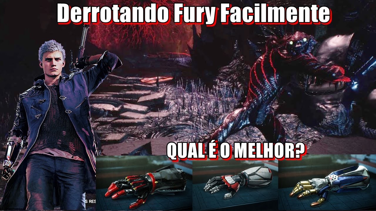 DMC 5 - Derrotando Fury Com Todas as Devil Breakers - Qual é o melhor ...