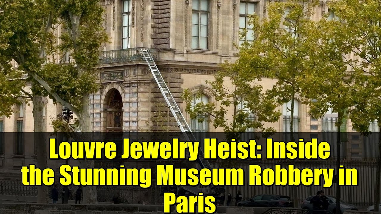 Louvre Jewelry Heist: Inside the Stunning Museum Robbery in Paris - YouTube