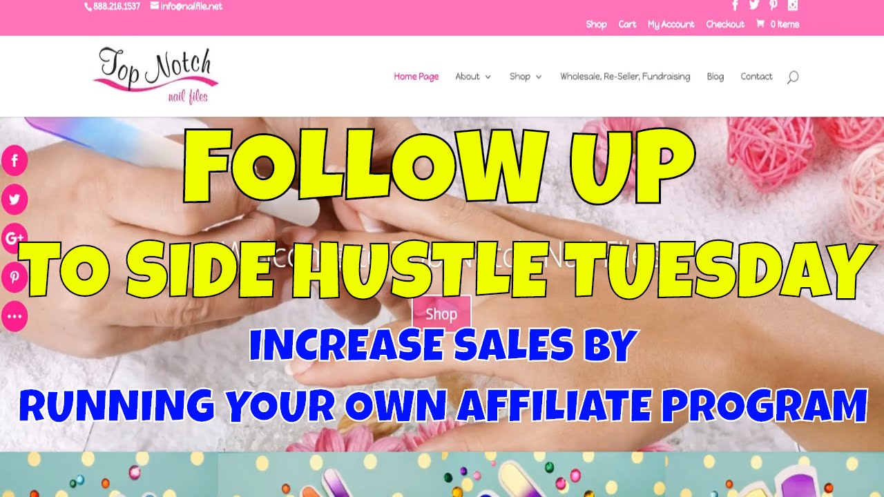 Follow Up to Side Hustle Tuesday Nail File Episode | Running Your Own ...