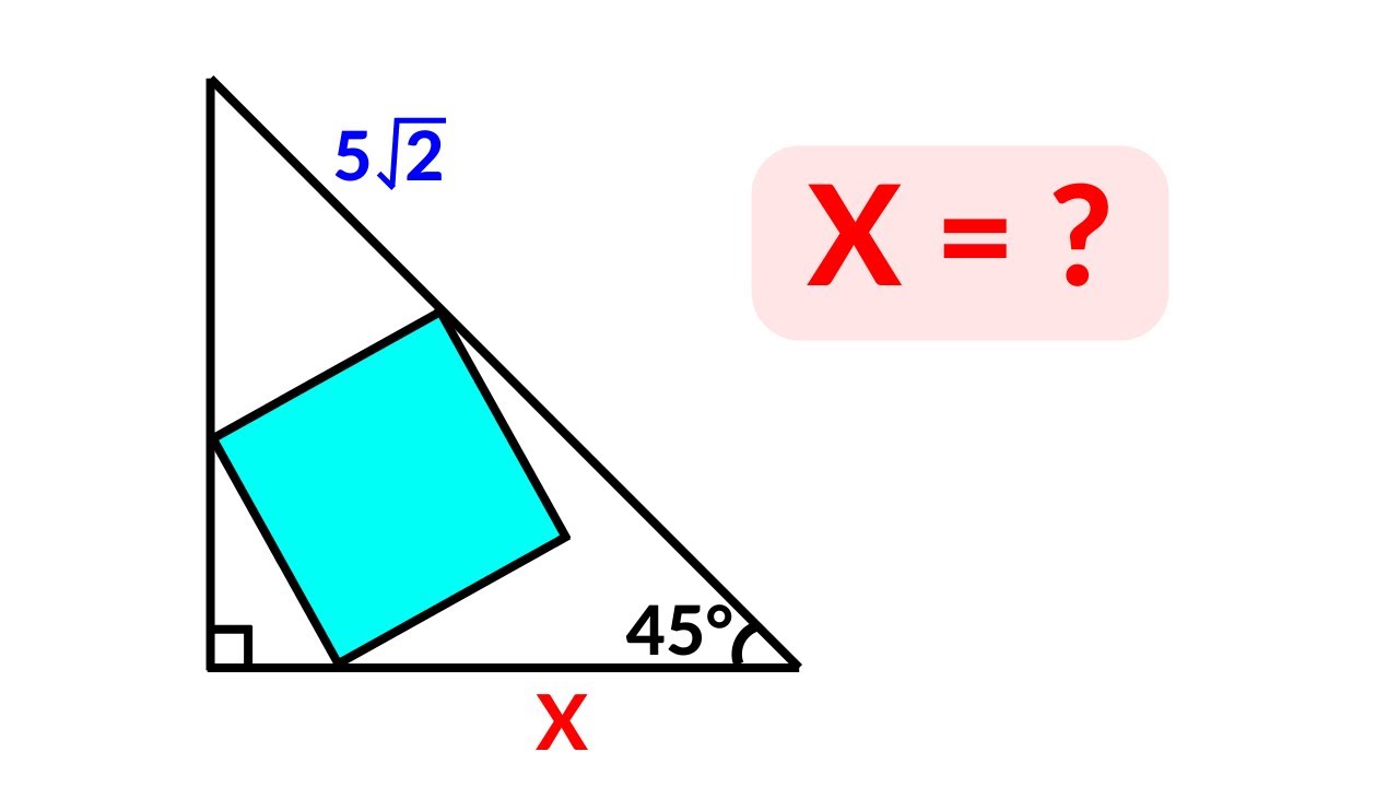 A Very Nice Geometry Problem From Hungary - YouTube