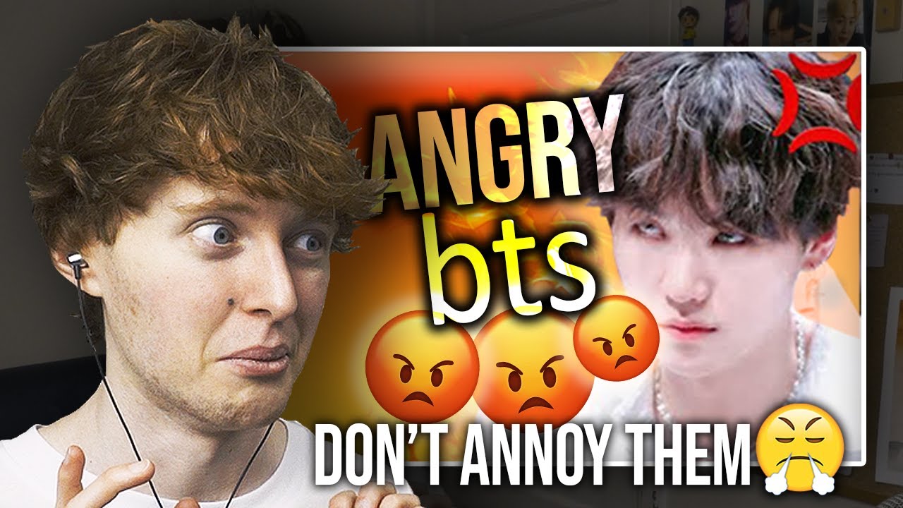 DON'T ANNOY THEM! (BTS Angry and Annoyed Moments | Reaction/Review ...