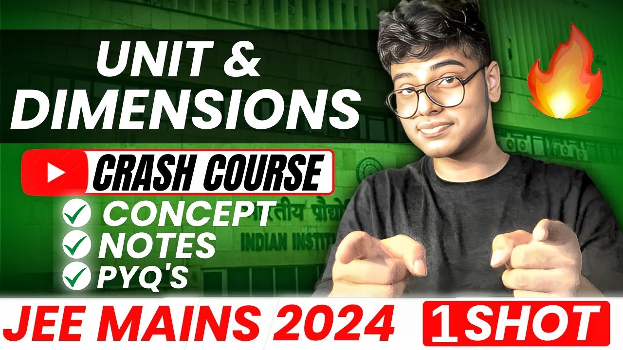 Units, Dimensions & Measurements Revision in One Shot (With Notes ...