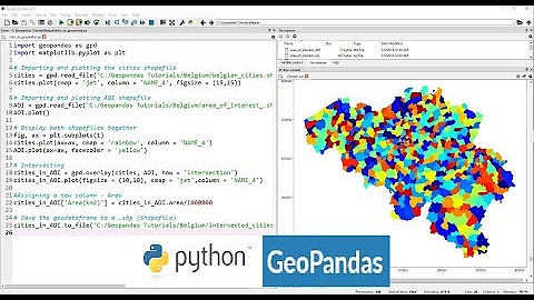Applications of Python GeoPandas Library - YouTube