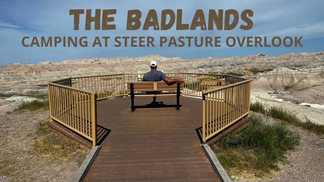 BOONDOCKING ON THE RIM OF THE BADLANDS - STEER PASTURE OVERLOOK - YouTube