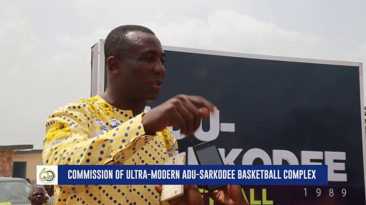 GCEO of CDH supports POJOSS with basketball court - YouTube