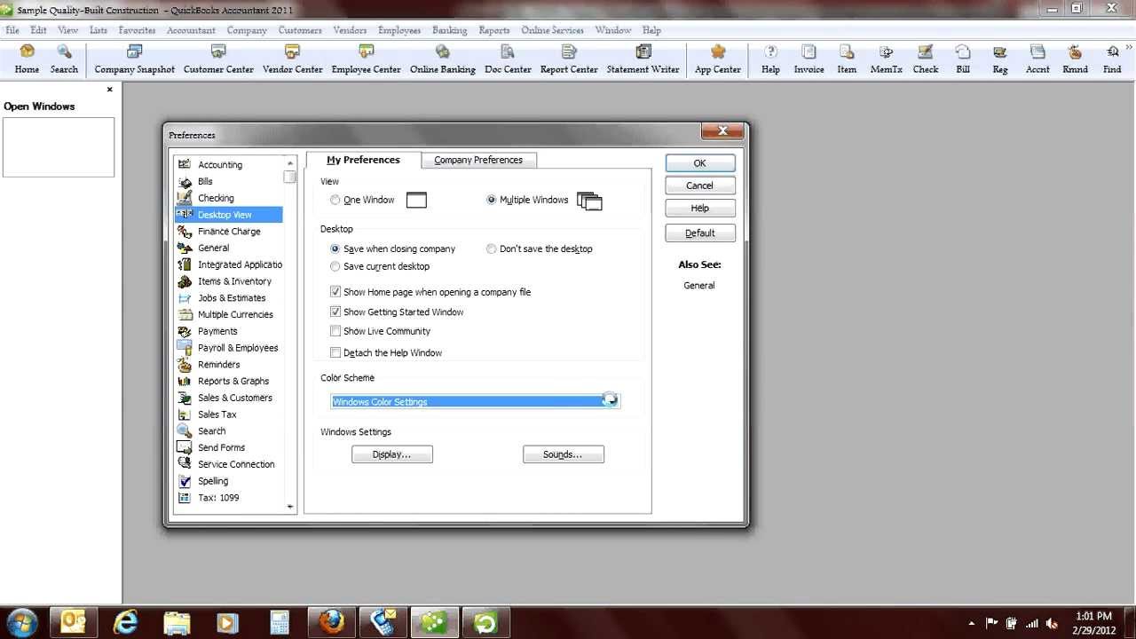 QuickBooks colors - YouTube