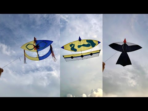 3 ways to make a wau kites from coconut sticks - YouTube