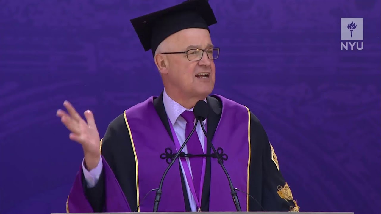 NYU 2019 Commencement President Andrew Hamilton's Address - YouTube