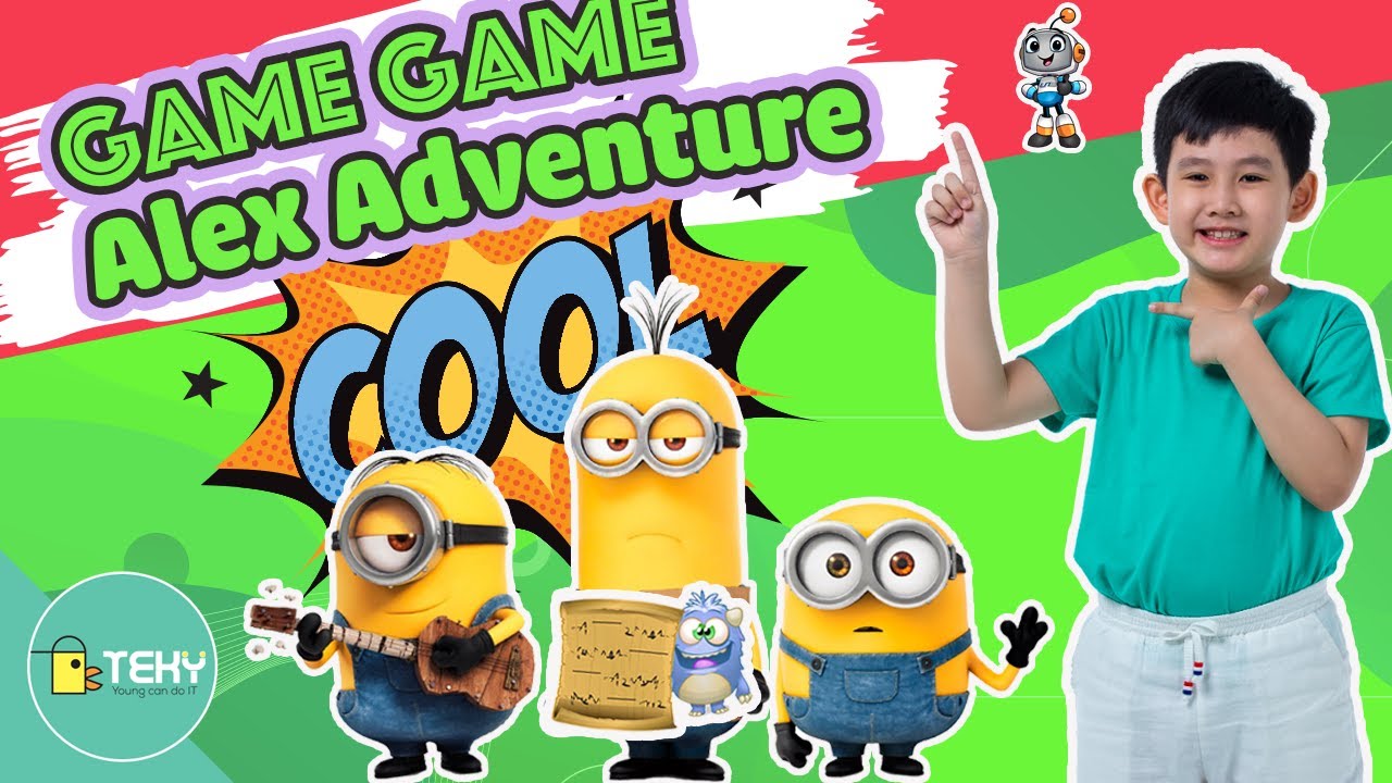 Lập trình Tynker - Game Game "Alex Adventure" - Duy Anh 10 tuổi - [TEKY ...