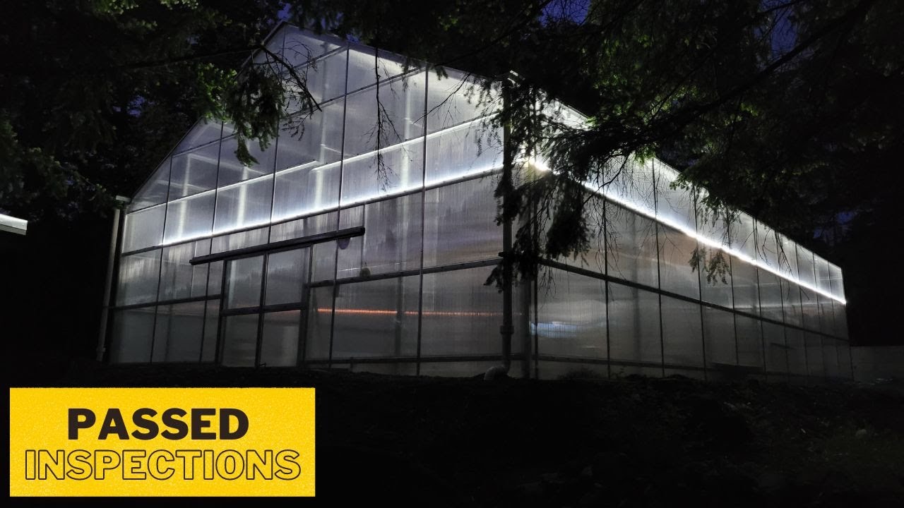 E20 Tiny Home in a Greenhouse | Inspections and such - YouTube