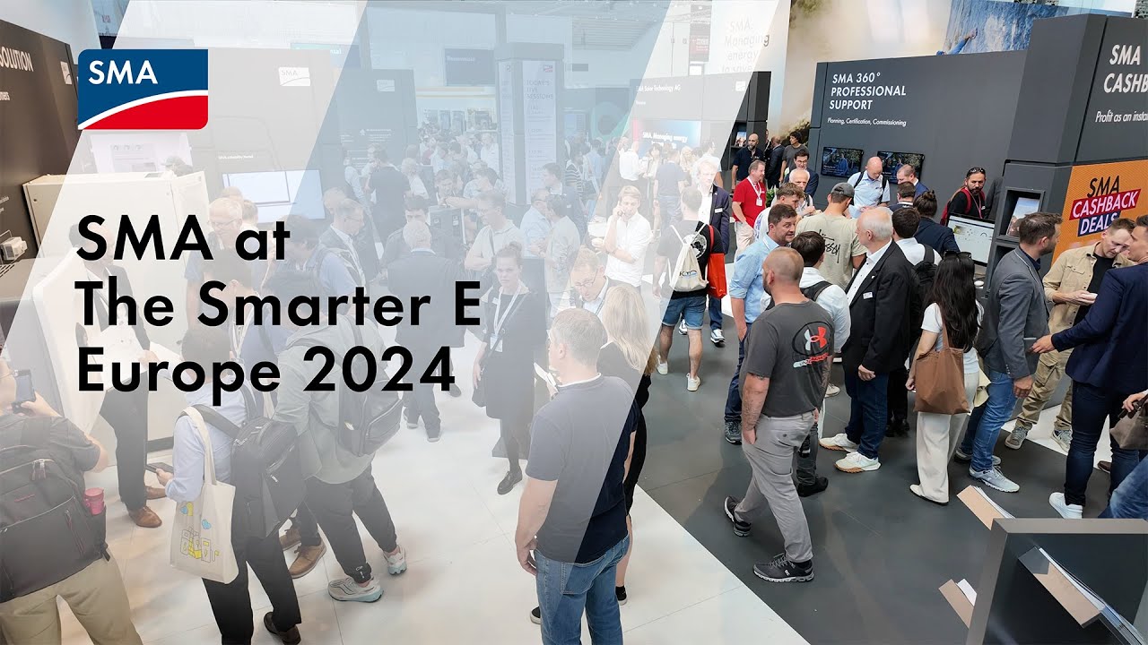 SMA at The Smarter E Europe 2024 - YouTube