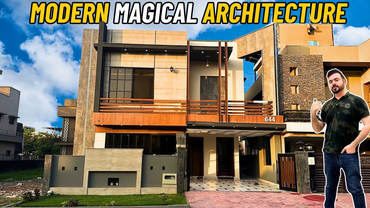 10 Marla Magical Modern House | Luxury Double Unit | Bahria Town Phase ...
