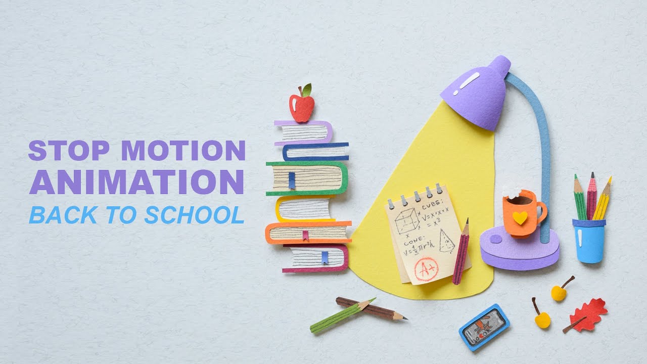 Student Life | stop motion animation - YouTube