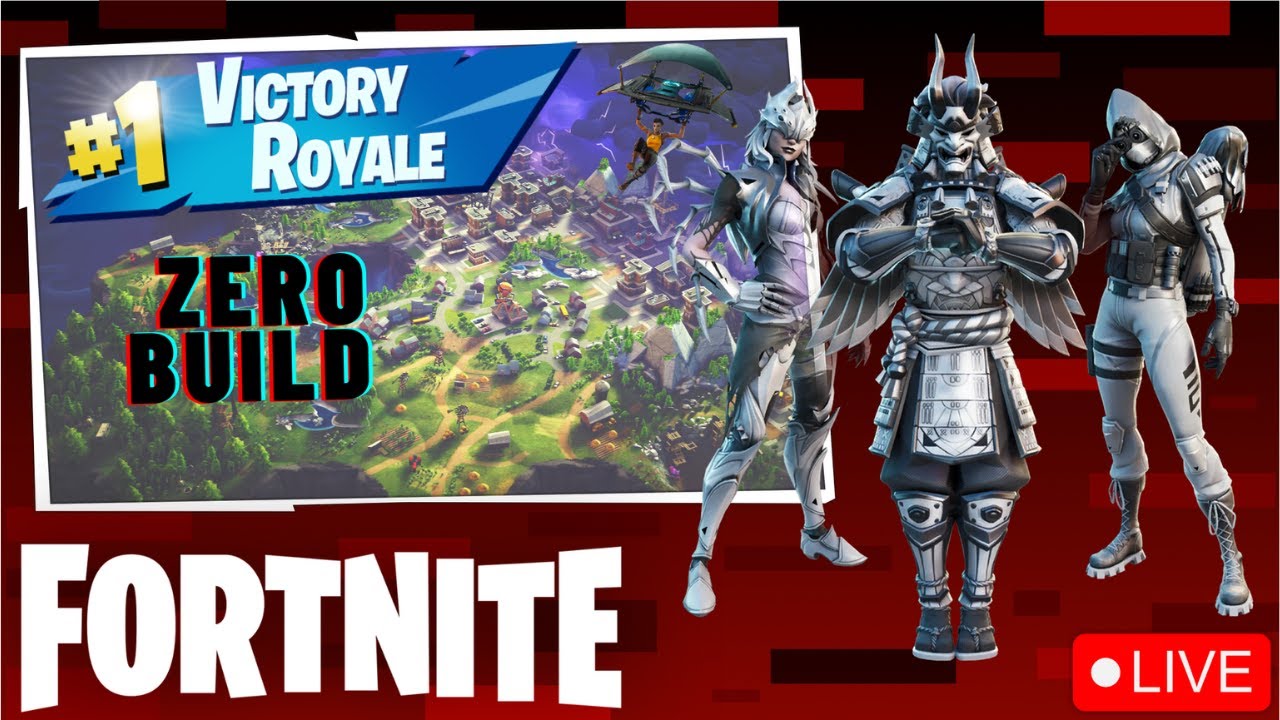 "Battling Against Zero Build Experts: Fortnite Live Stream Showdown"# ...