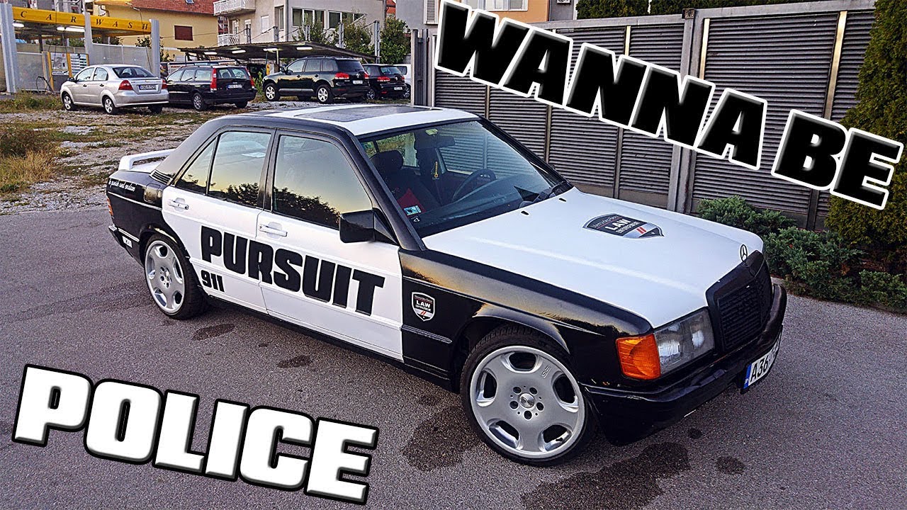 MERCEDES-BENZ W201 KAO POLICIJSKO AUTO ! - YouTube