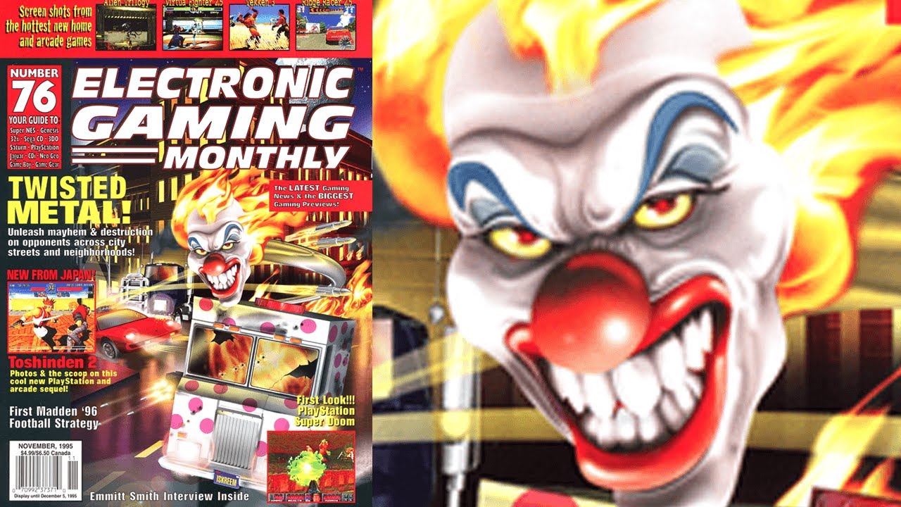 Electronic Gaming Monthly Issue 76 (Nov 1995) - YouTube