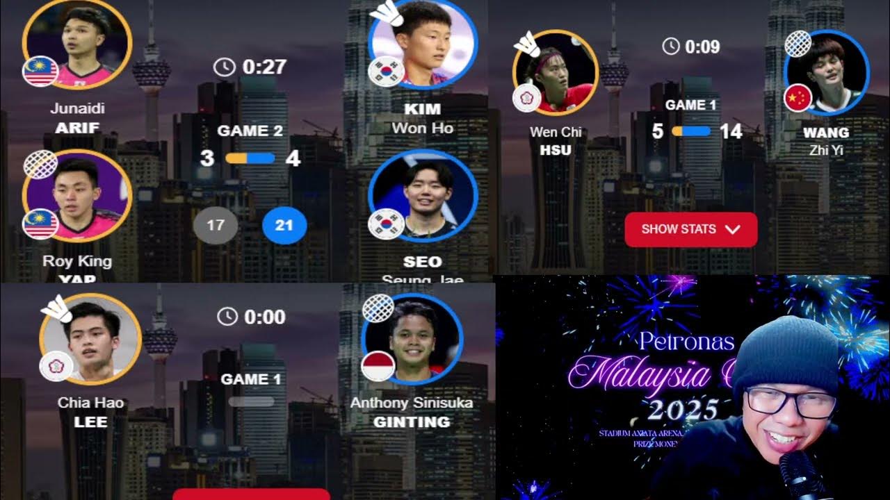 🔴Anthony Sinisuka GINTING (INDO) VS (TPE) Chia Hao LEE - YouTube