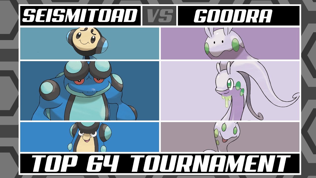 SEISMITOAD vs GOODRA | Top 64 Pokémon Tournament: Battle #23 | Unova ...