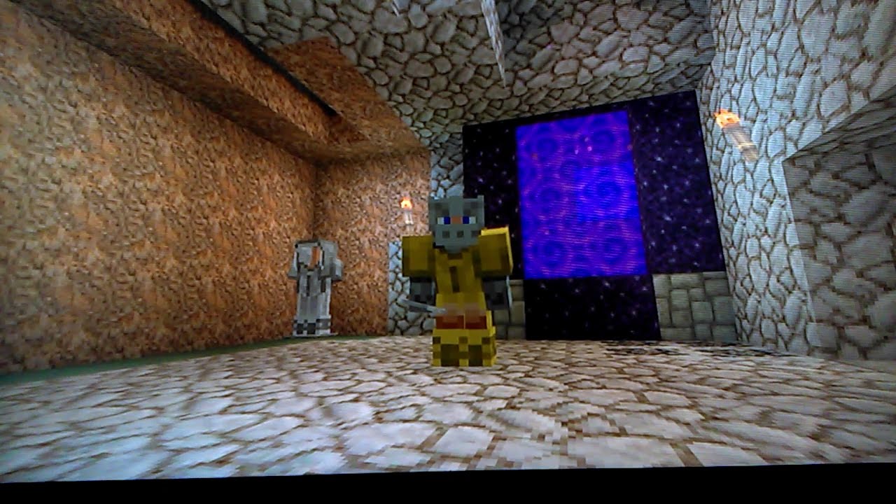 Minecraft Xbox one letsplay part 4- To the nether! - YouTube